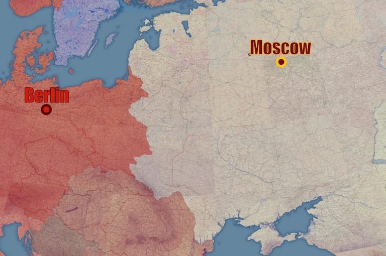 Operation Barbarossa in 1 Minute: The Eastern Front 1941-1942
